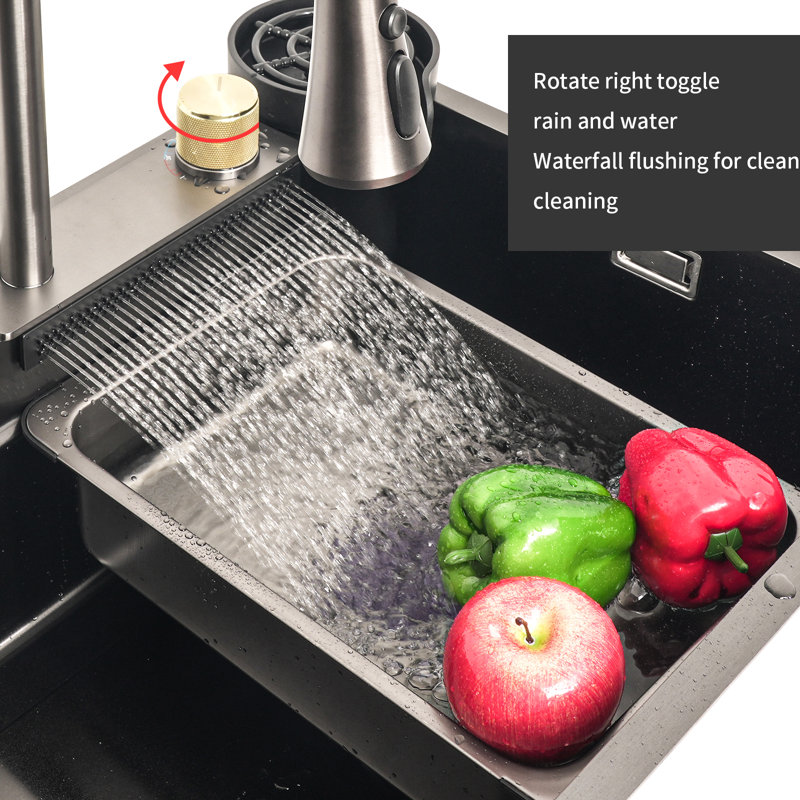 Pehohe Drop-In Single Bowl Stainless Steel Kitchen Sink & Reviews | Wayfair