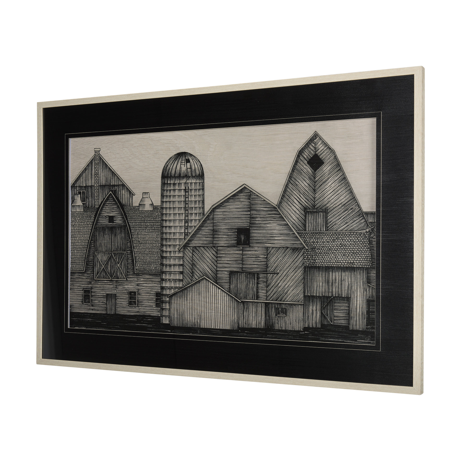 Mercana Barn Buildings II - Single Picture Frame Print | Wayfair