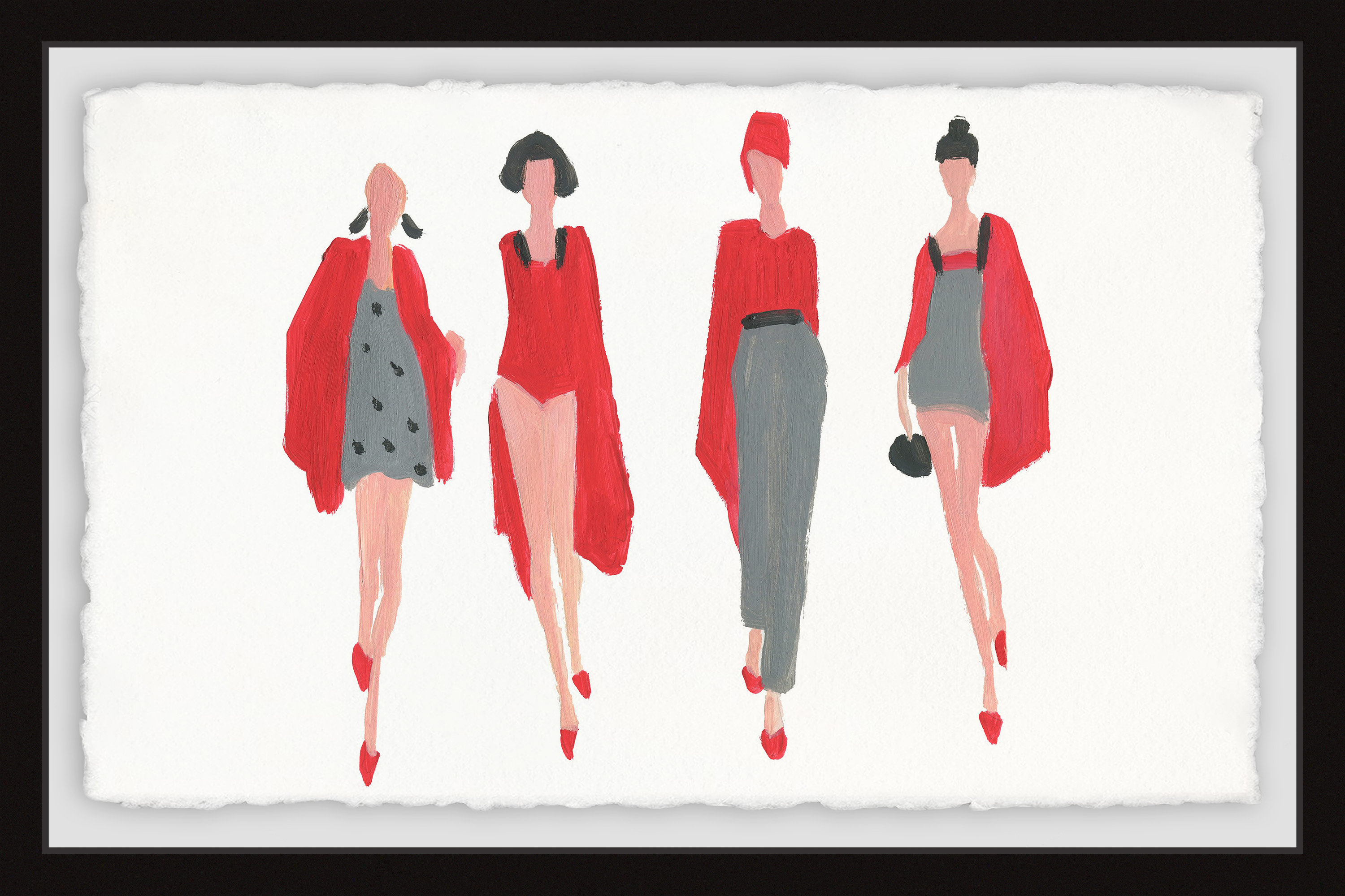 Mercer41 Catwalk Professionals - Picture Frame Painting Print - Wayfair ...