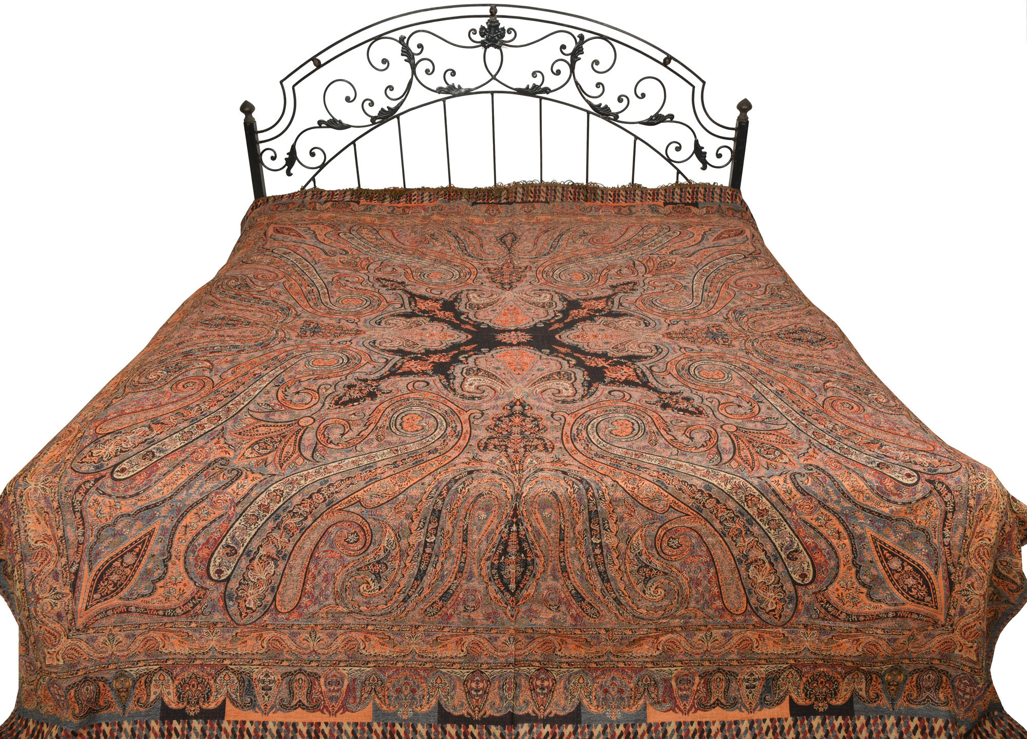 Exotic India Brown Reversible 1 Coverlet / Bedspread Set | Wayfair