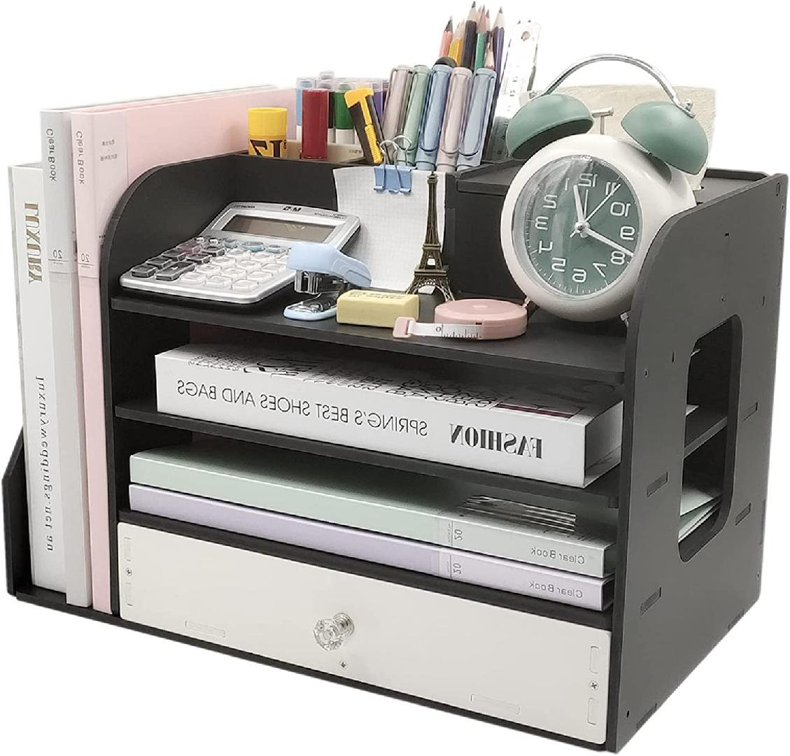 Ebern Designs Ellene PVC Desk Organizer | Wayfair