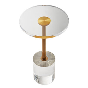Mercer41 Radee Pedestal End Table & Reviews | Wayfair