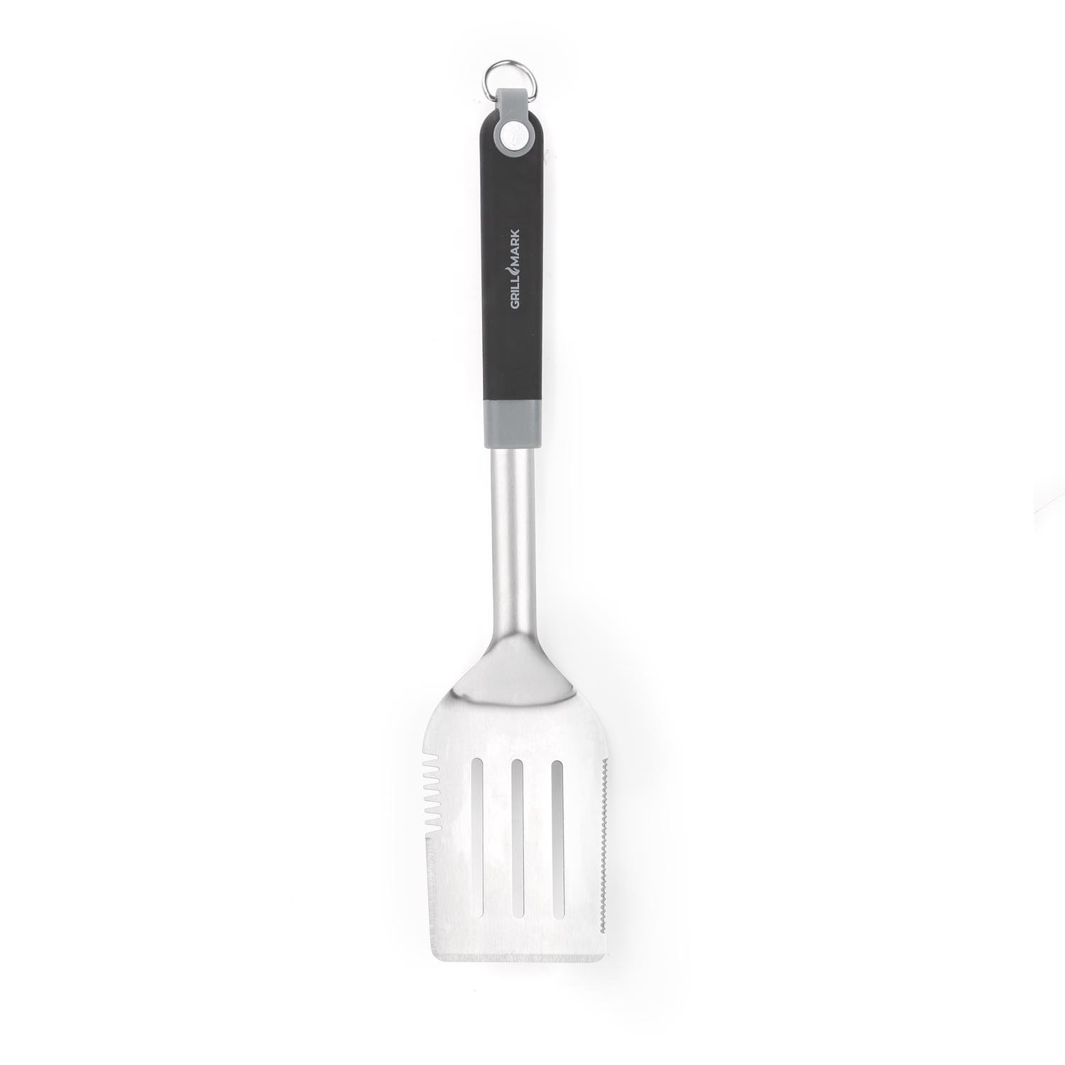 Grill Mark Stainless Steel Black/Silver Grill Spatula 1 pk | Wayfair