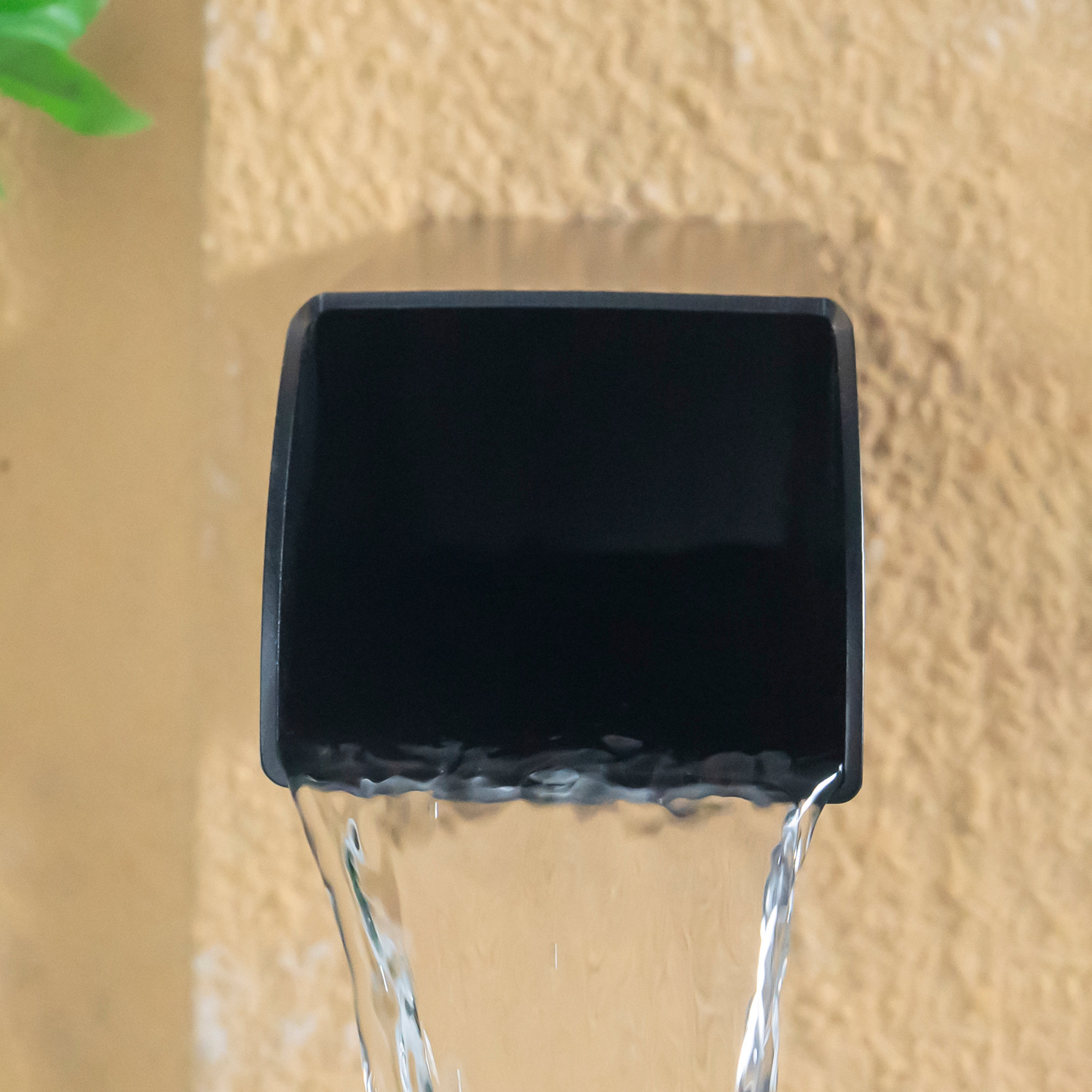 Symple Stuff 4" x 3" Outdoor Water Fountain Spout - Stainless Steel 316 ...