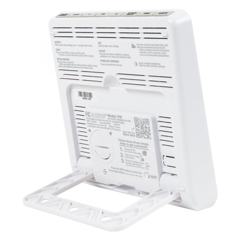 La Crosse Technology Wi-Fi Multi-Day Forecast Digital Weather Station ...