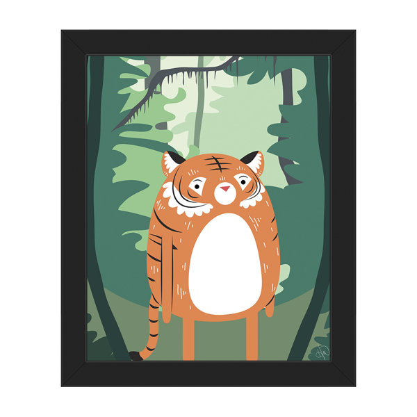 Click Wall Art " Tiger Pal " on Canvas - Wayfair Canada