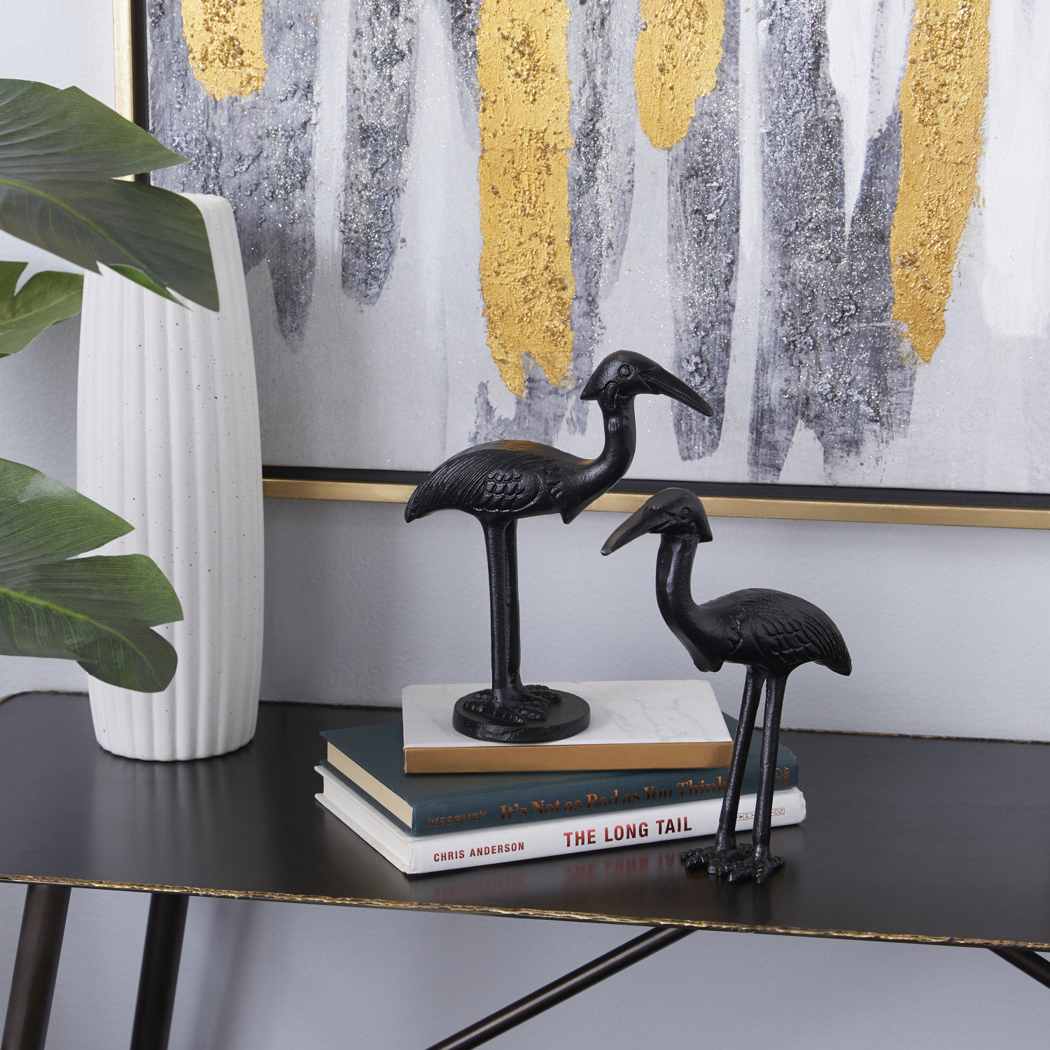 Red Barrel Studio® 2 Piece Auria Bird Sculpture Set | Wayfair