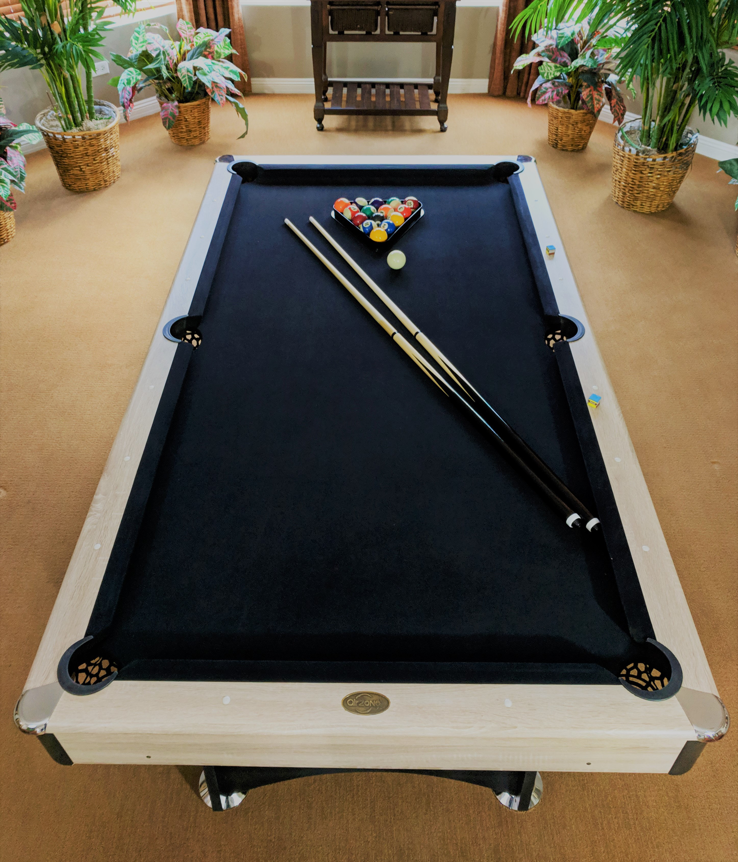 AirZone Play Table de billard 7 'Modern Beechwood (exclusivité Wayfair ...