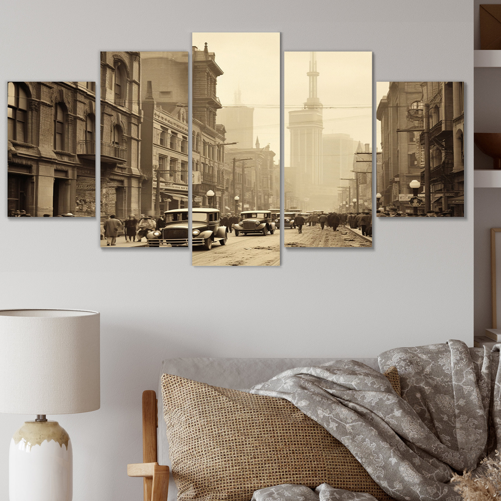 Ebern Designs Toronto City A Nostalgic In A Vintage I - Cityscapes ...