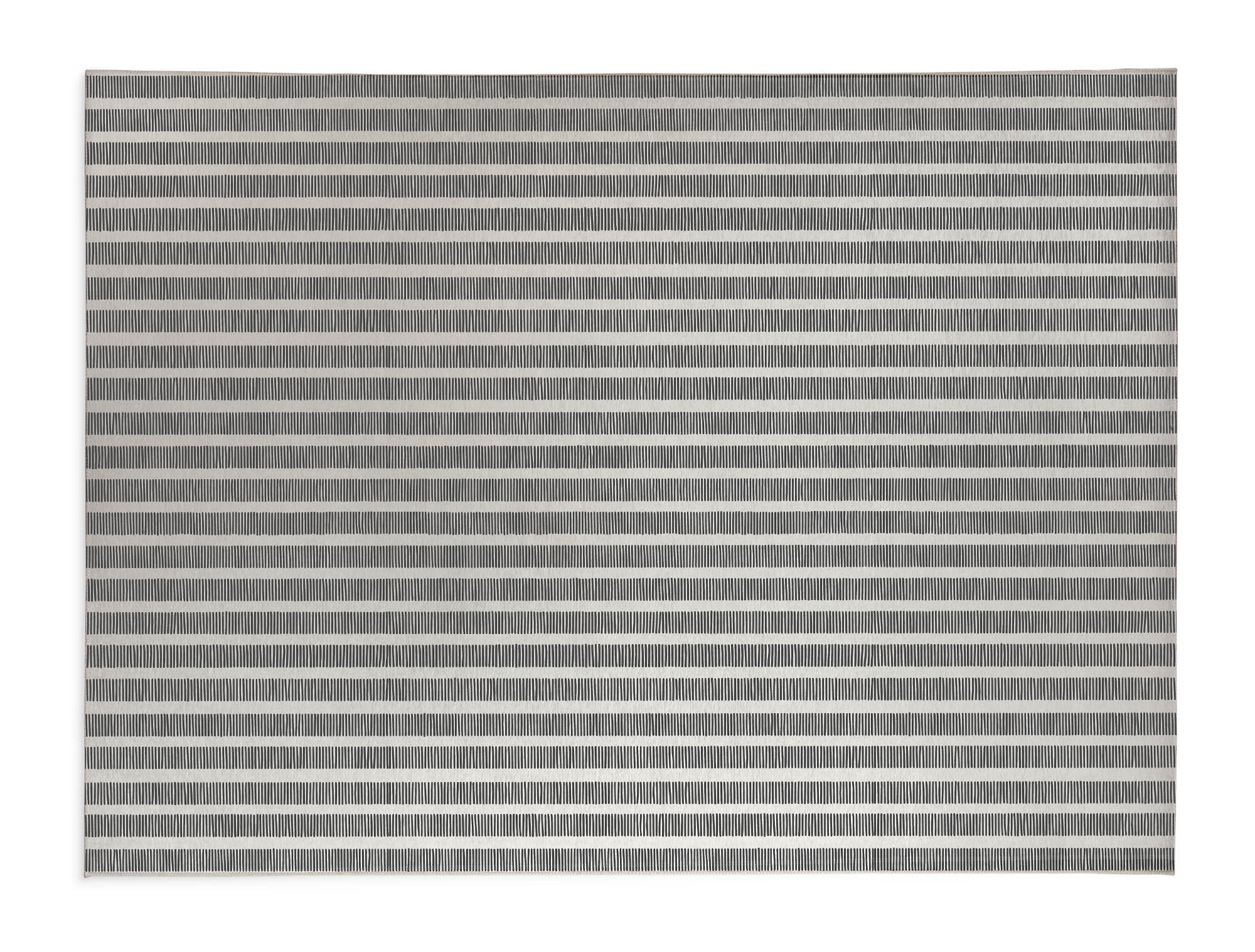 Wrought Studio™ Comb Row Non-Slip Outdoor Rug | Wayfair
