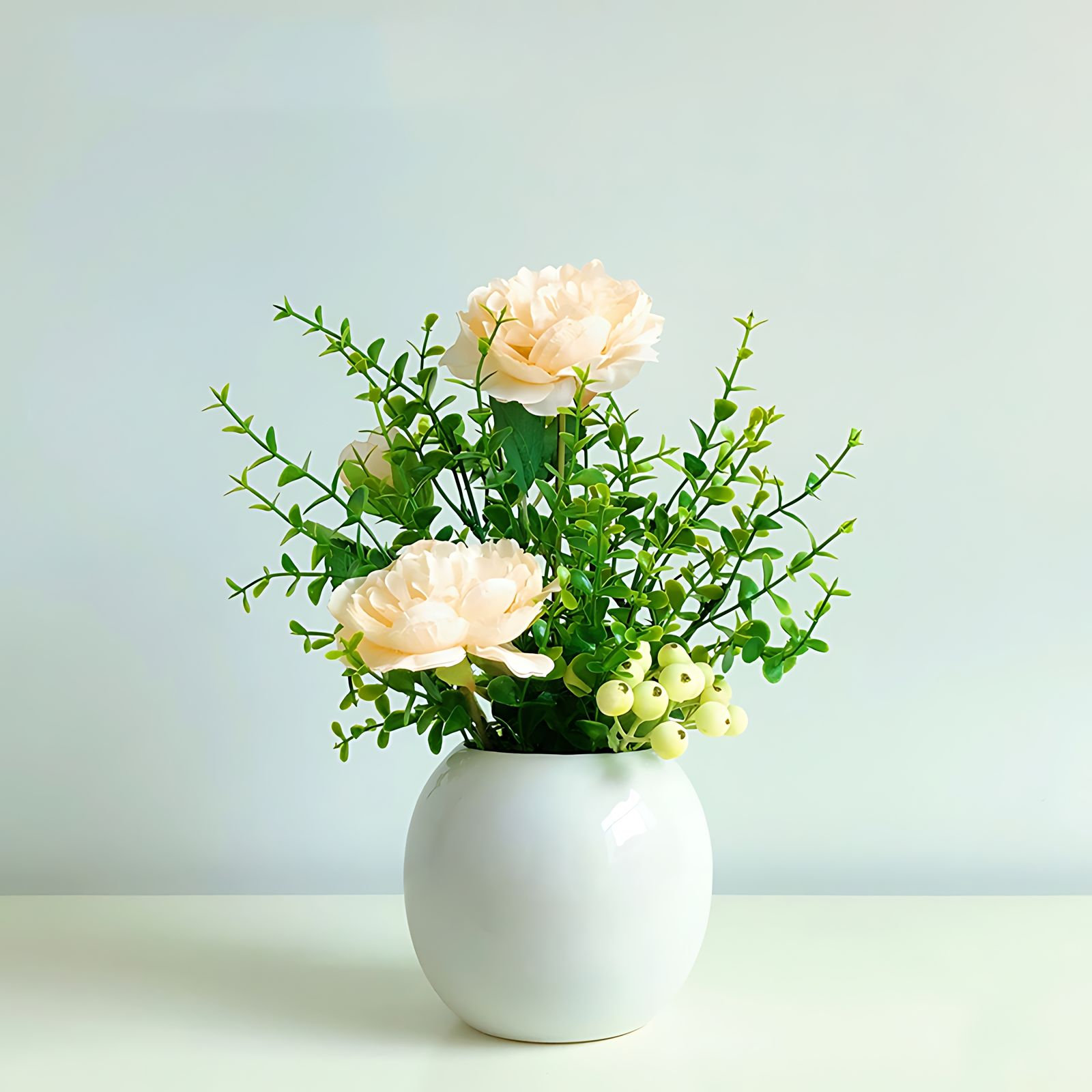 Primrue Artificial Flowers For Dining Table, Coffee Table, And Wine ...