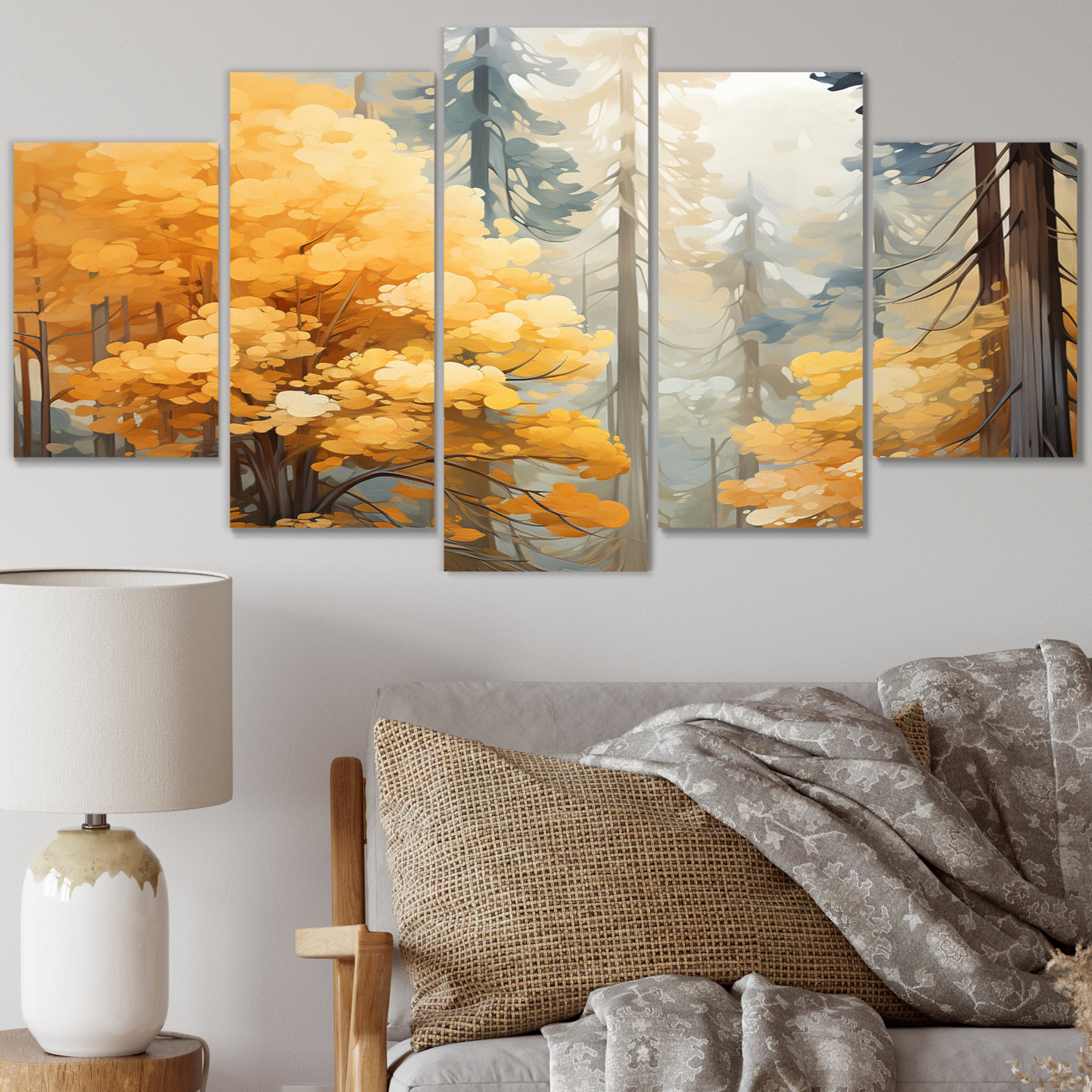 Millwood Pines Redwood Tree Majesty In - Tree Redwood Wall Art Print ...