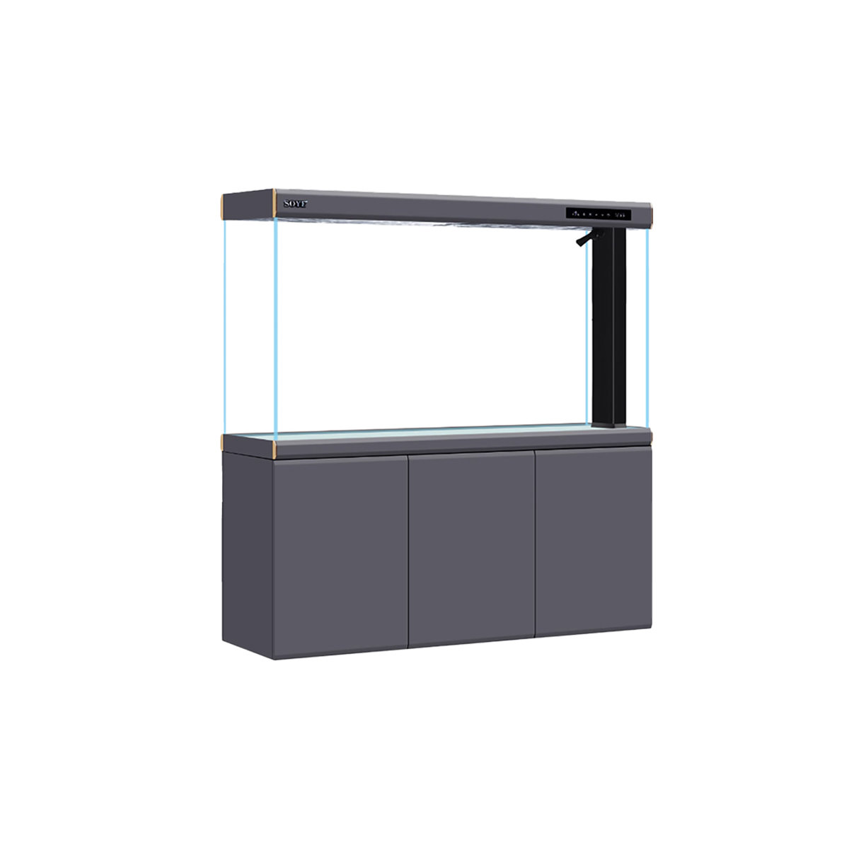 Orren Ellis Intelligent bottom filter ultra-white aquarium | Wayfair