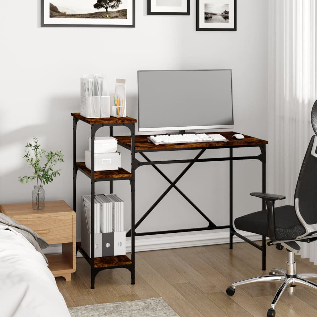 Borough Wharf Yandell 105cm W Rectangular Computer Desk | Wayfair.co.uk