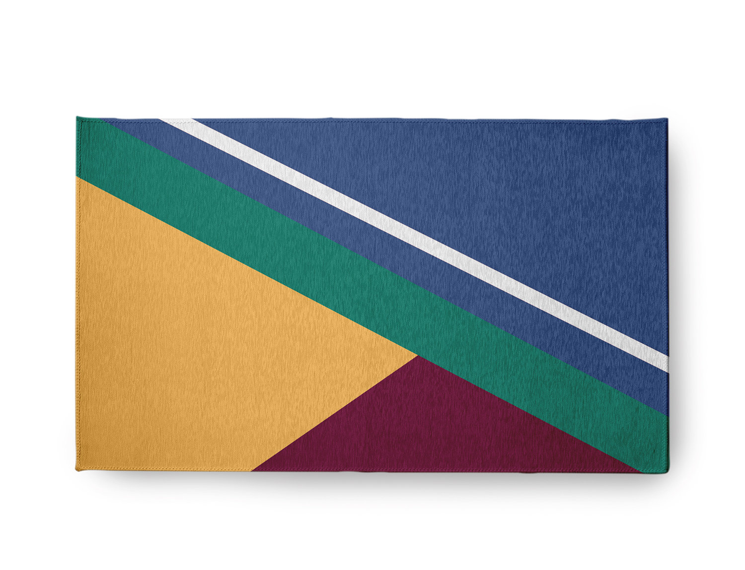 Latitude Run® Bold Shapes Modern & Contemporary Chenille Area Rug ...