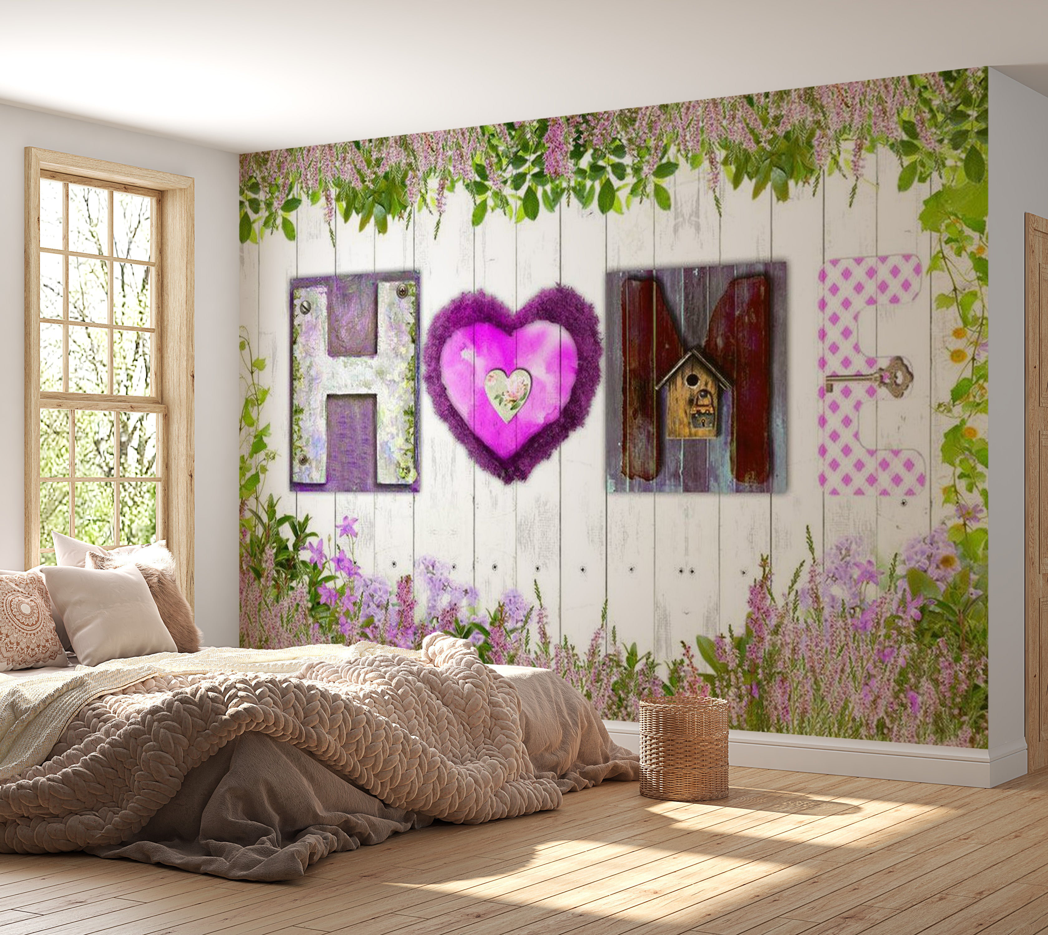 Rosalind Wheeler Analea Home Fantasy on Wood Wall Mural - Wayfair Canada