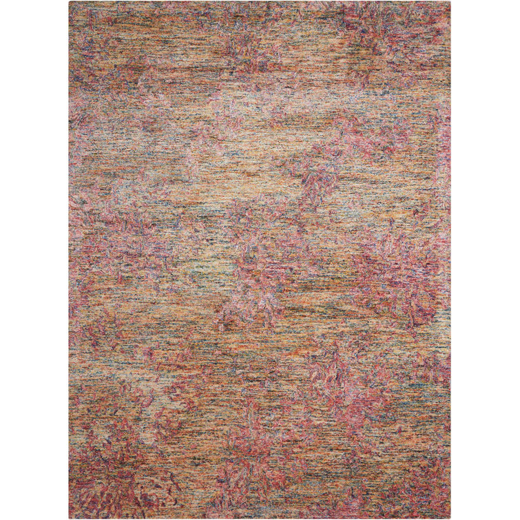 Darya Home Hand Tufted Wool Abstract Rug | Wayfair