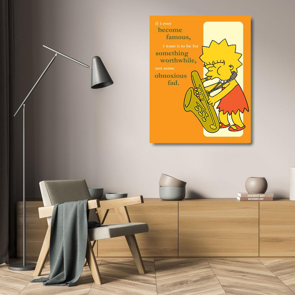 Dakota Fields Simpsons - Lisa Famous Sax | Wayfair