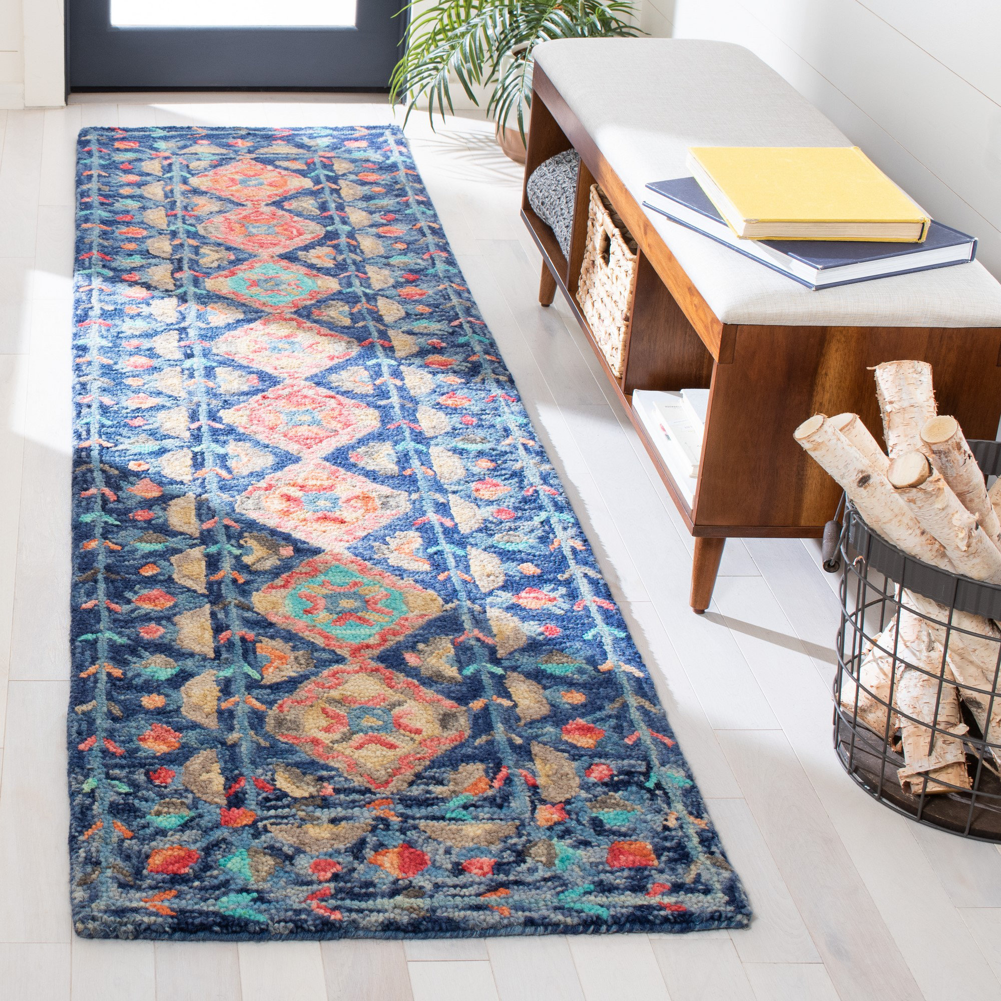 Bungalow Rose Vahakn Hand Tufted Wool Oriental Rug & Reviews - Wayfair ...