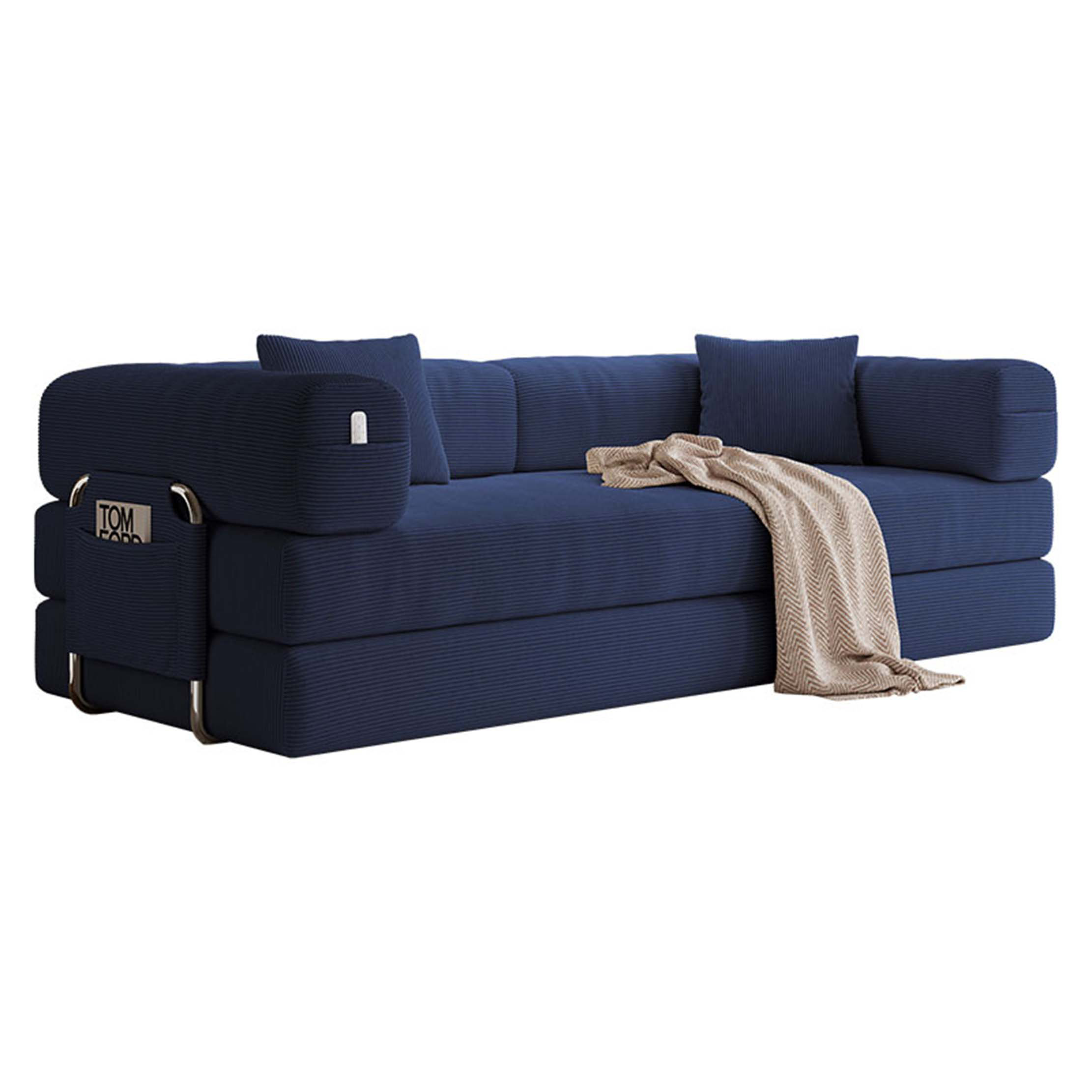 Wrought Studio™ 78.8Inch Modular Sectional Sofa, Convertible Pudding ...