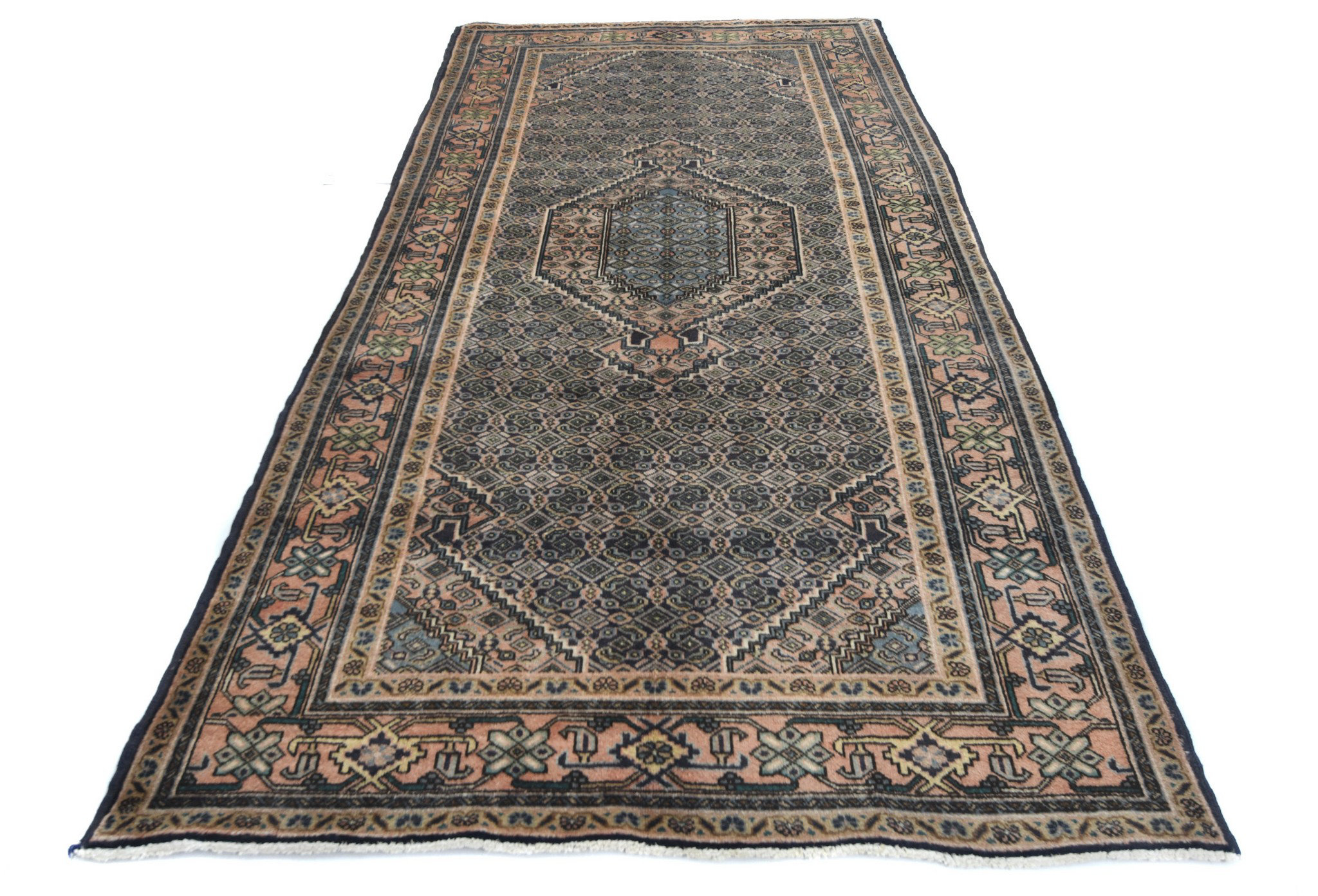 ADMINRUGS One-of-a-Kind Muted Plum Traditional 5X10 Oriental Area Rug ...