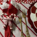 House of Hampton® Titanium Gold Plated Stainless Steel Flatware Set, 20 ...