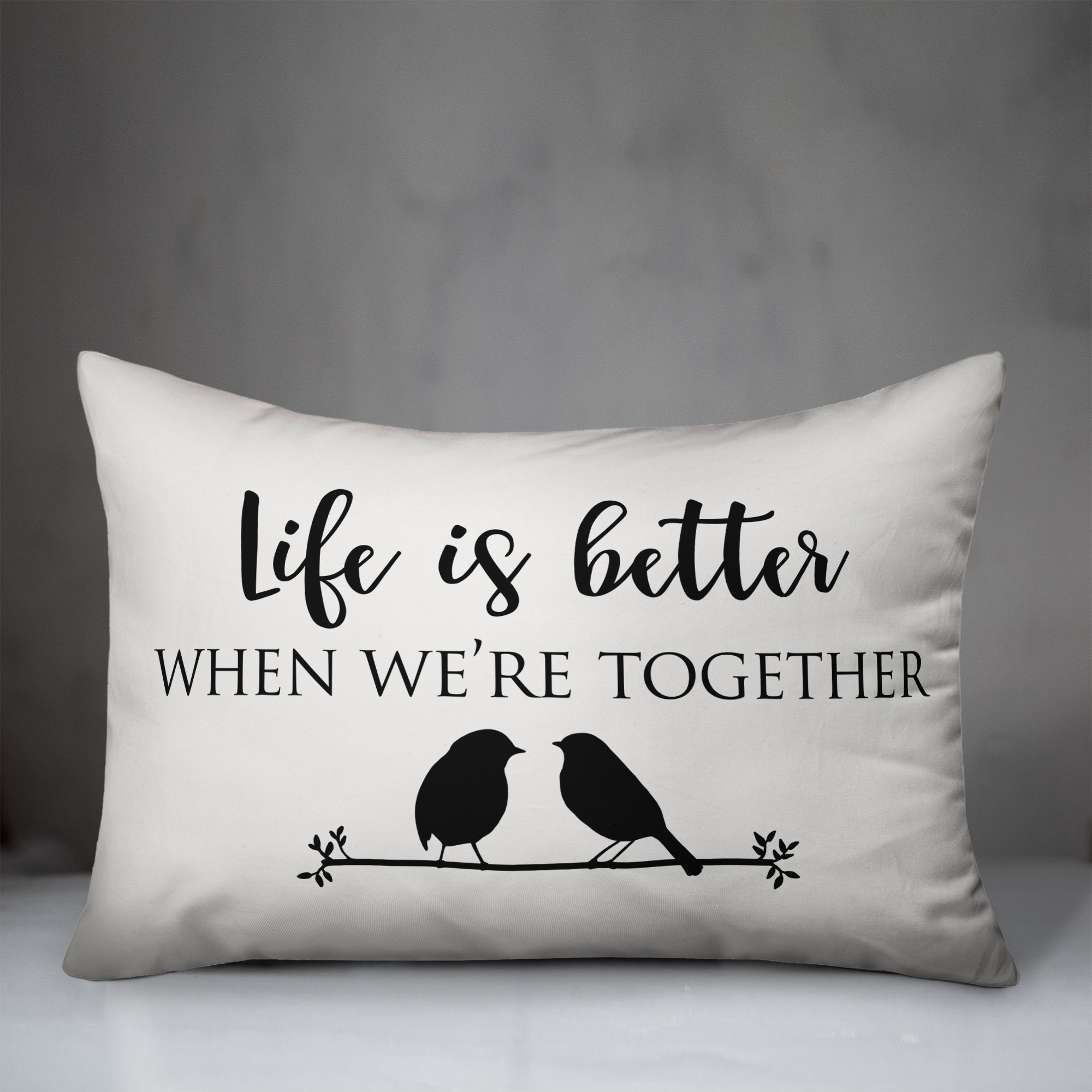 Designs Direct Creative Group Life Is Better When We're Together Lumbar ...