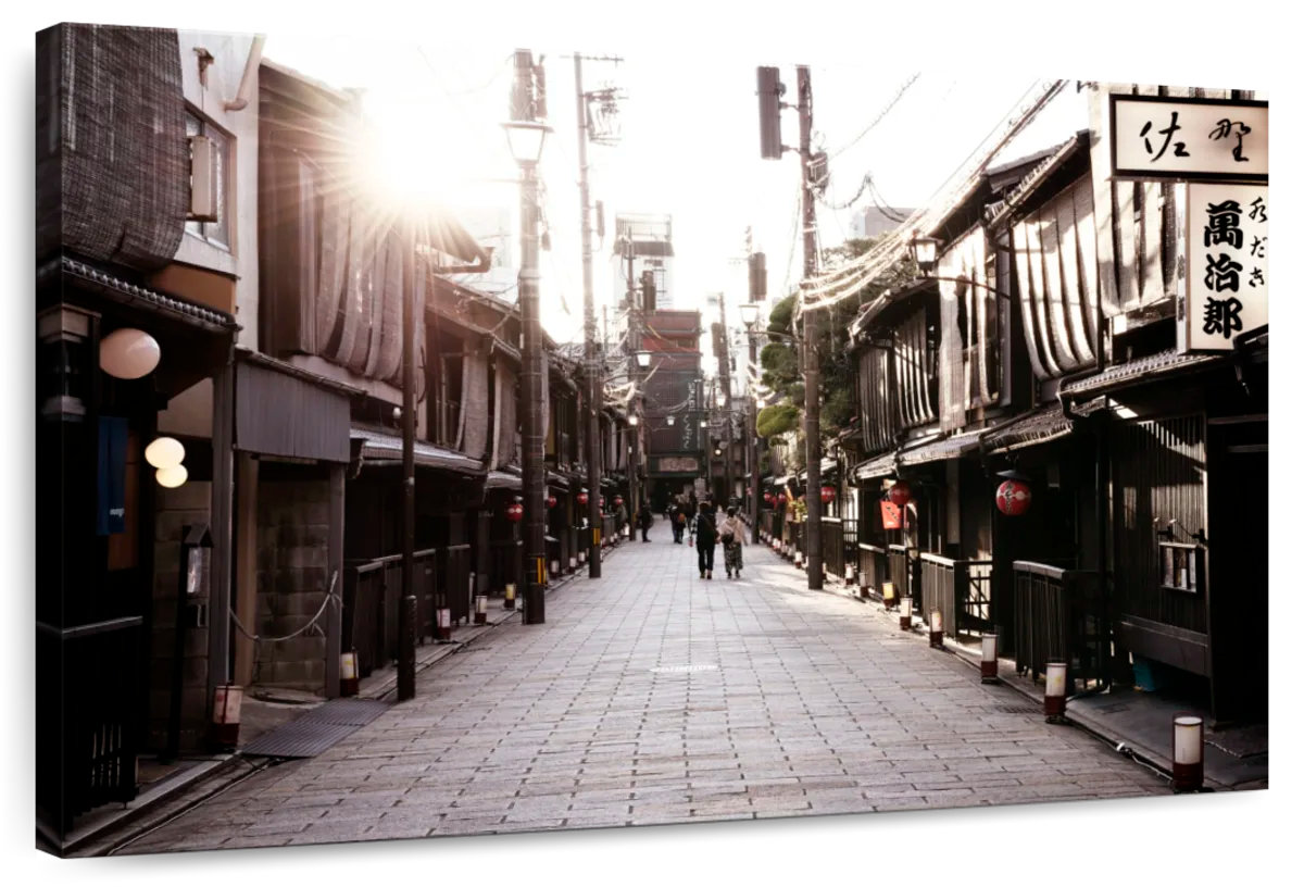 Ebern Designs Nicci Japanese Traditional Street | Wayfair