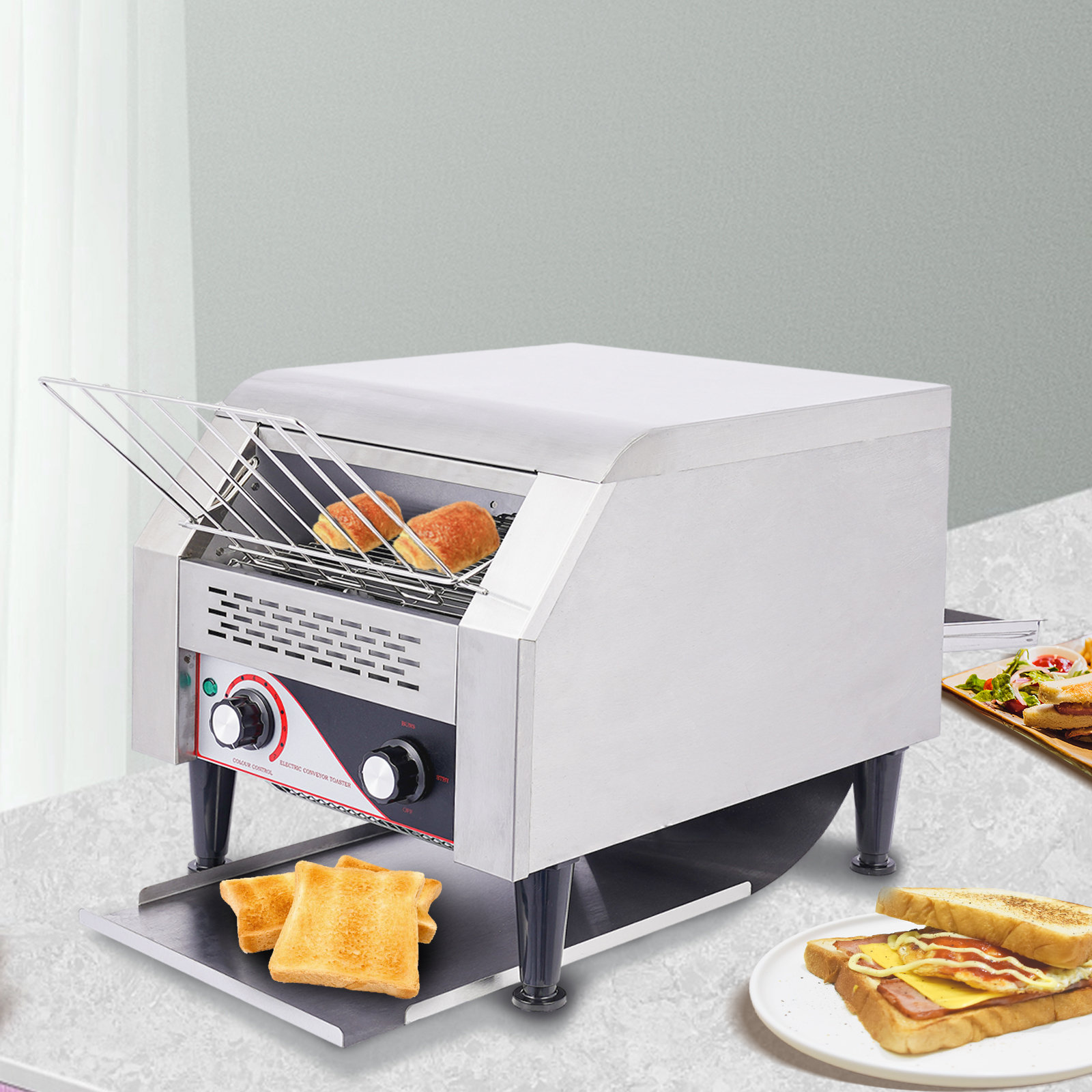 SUNYOU Commercial Conveyor Toaster - Wayfair Canada
