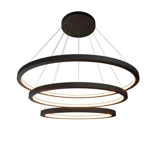 Accord Lighting Frame Trio Cilyndrical Pendant LED | Wayfair