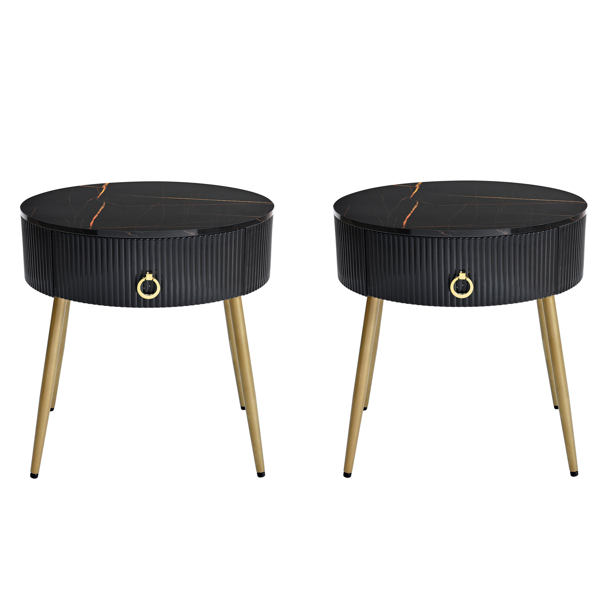 Mercer41 End Table Set (Set Of 2) | Wayfair