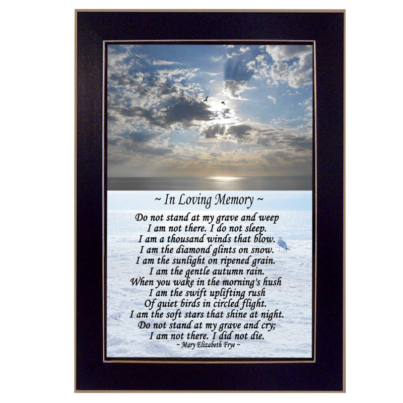 Trinx In Loving Memory - Picture Frame Photograph | Wayfair