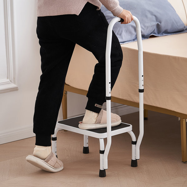 Symple Stuff Aadvi 1 - Step Steel Small Step Ladder & Reviews | Wayfair