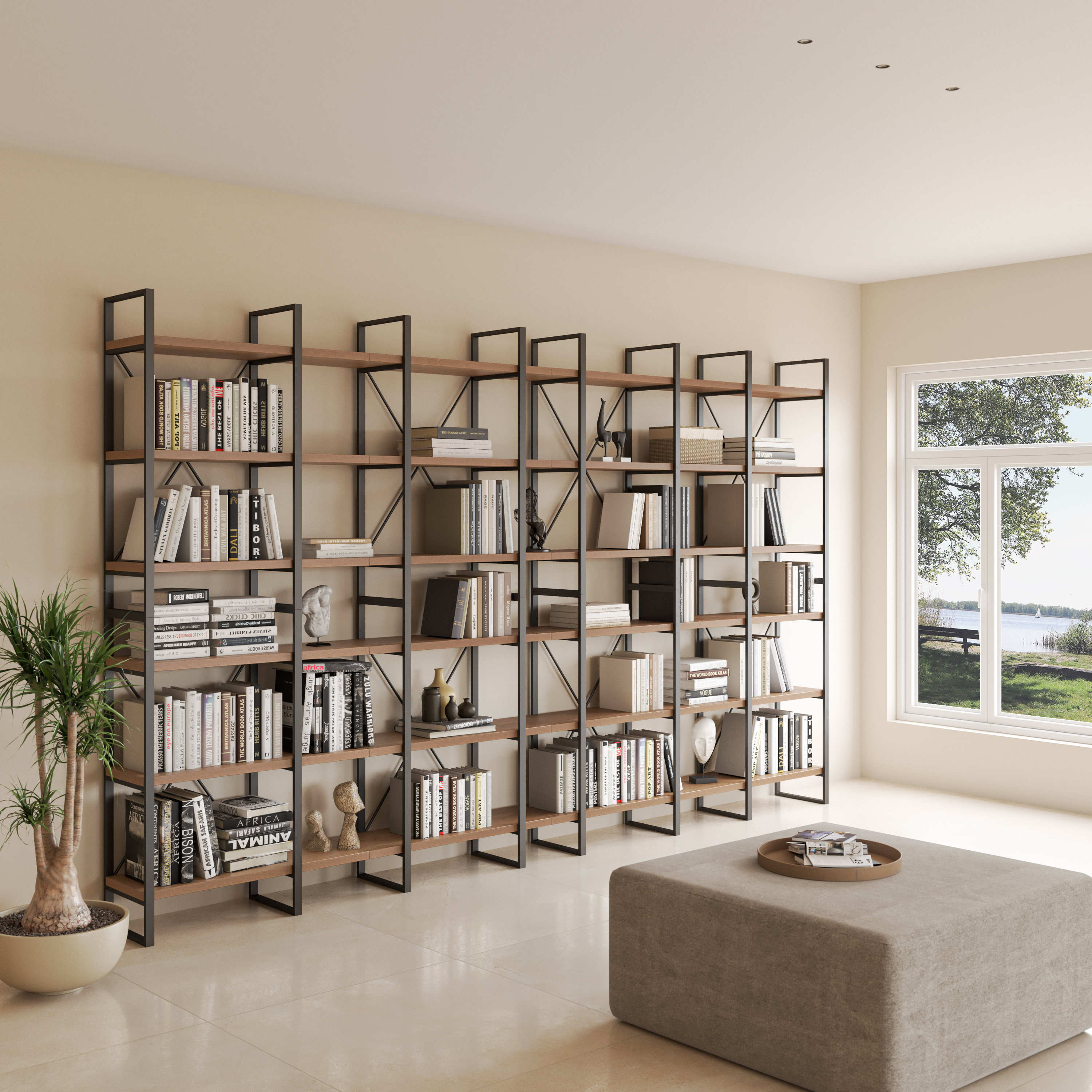 17 Stories Shellito Etagere Bookcase | Wayfair