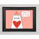 Happy Larry I Meow You Very Much Framed Print | Wayfair.co.uk