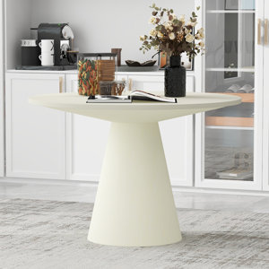 Round White Kitchen & Dining Tables You'll Love | Wayfair