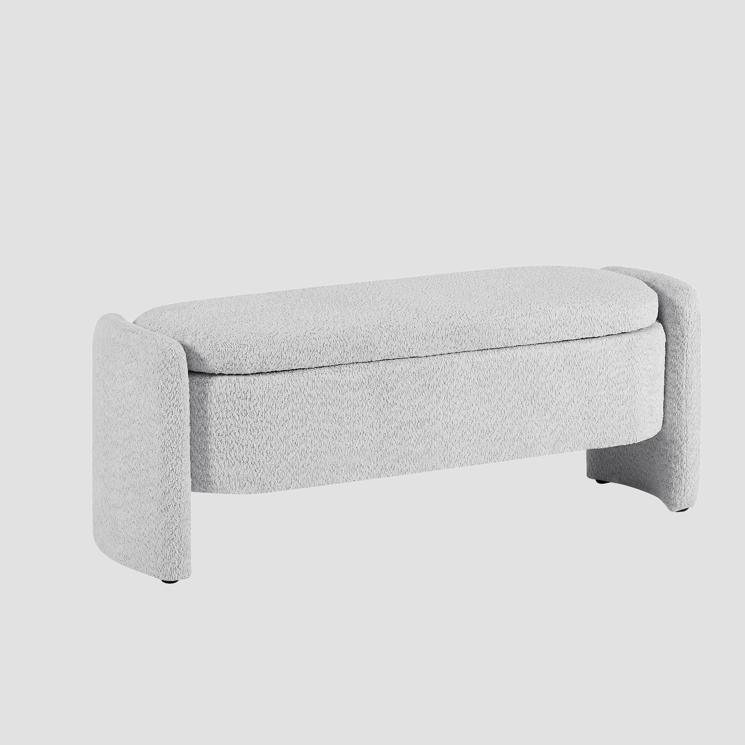 Mercer41 Altunay Polyester Upholstered Storage Bench | Wayfair