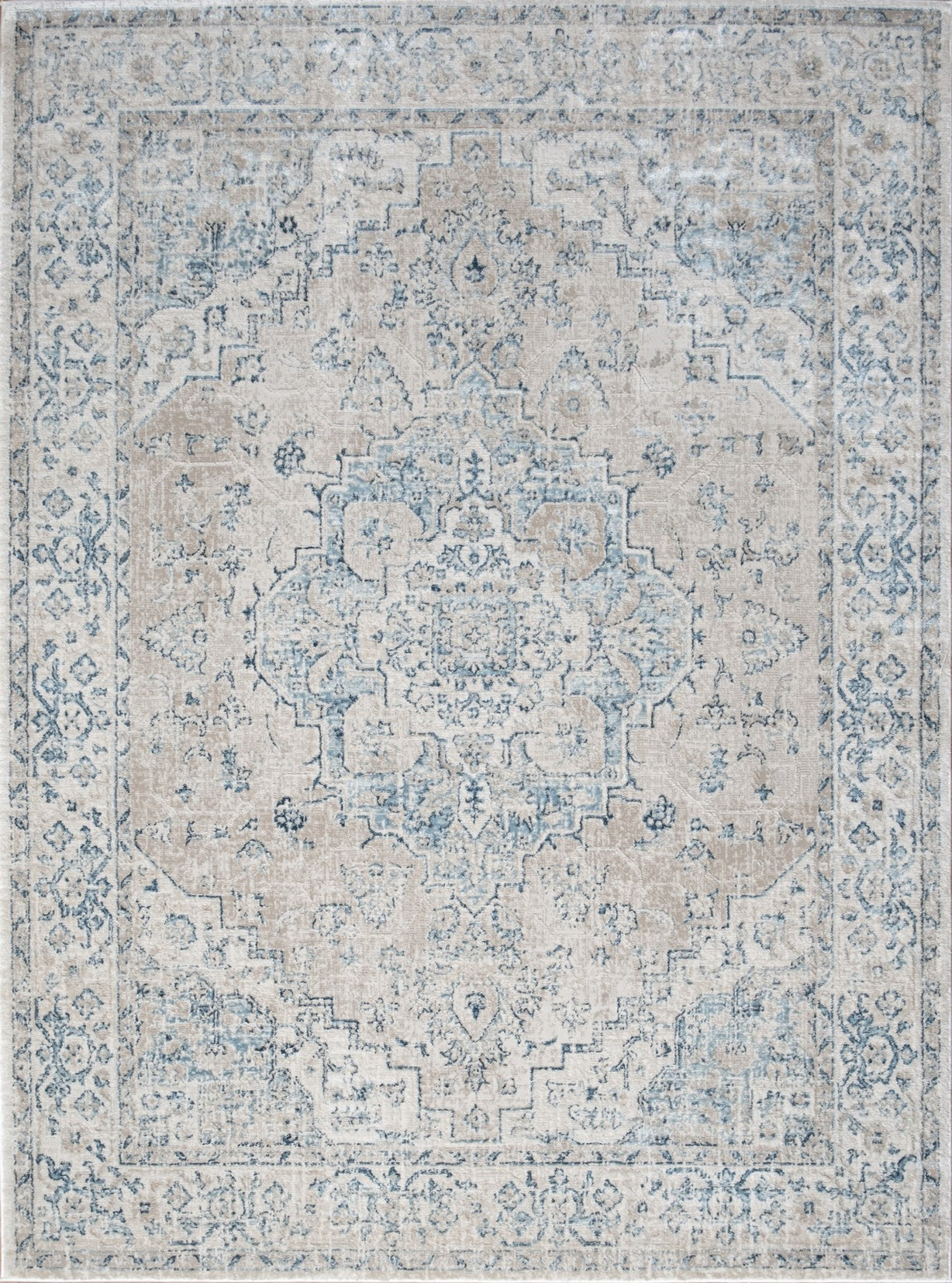 Winston Porter Ivory Area Rug | Wayfair