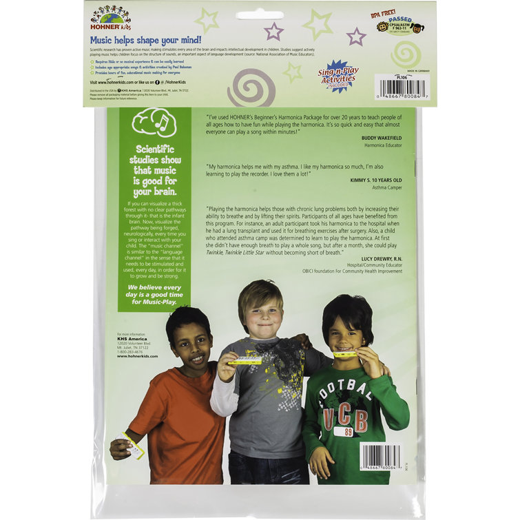 Hohner Inc Learn to Play Harmonica Package - Wayfair Canada