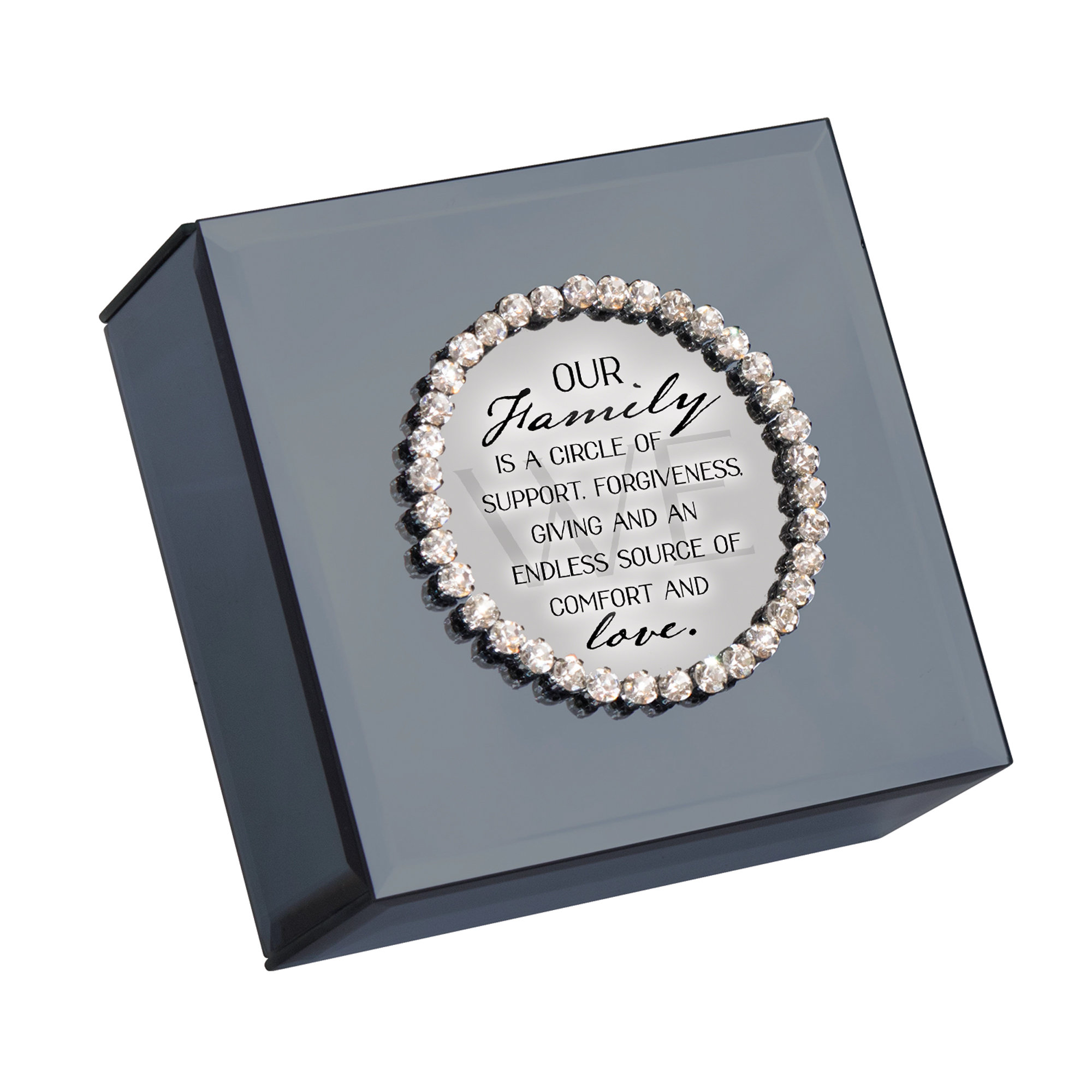 Trinx Ahmaad Glass Memory Box | Wayfair