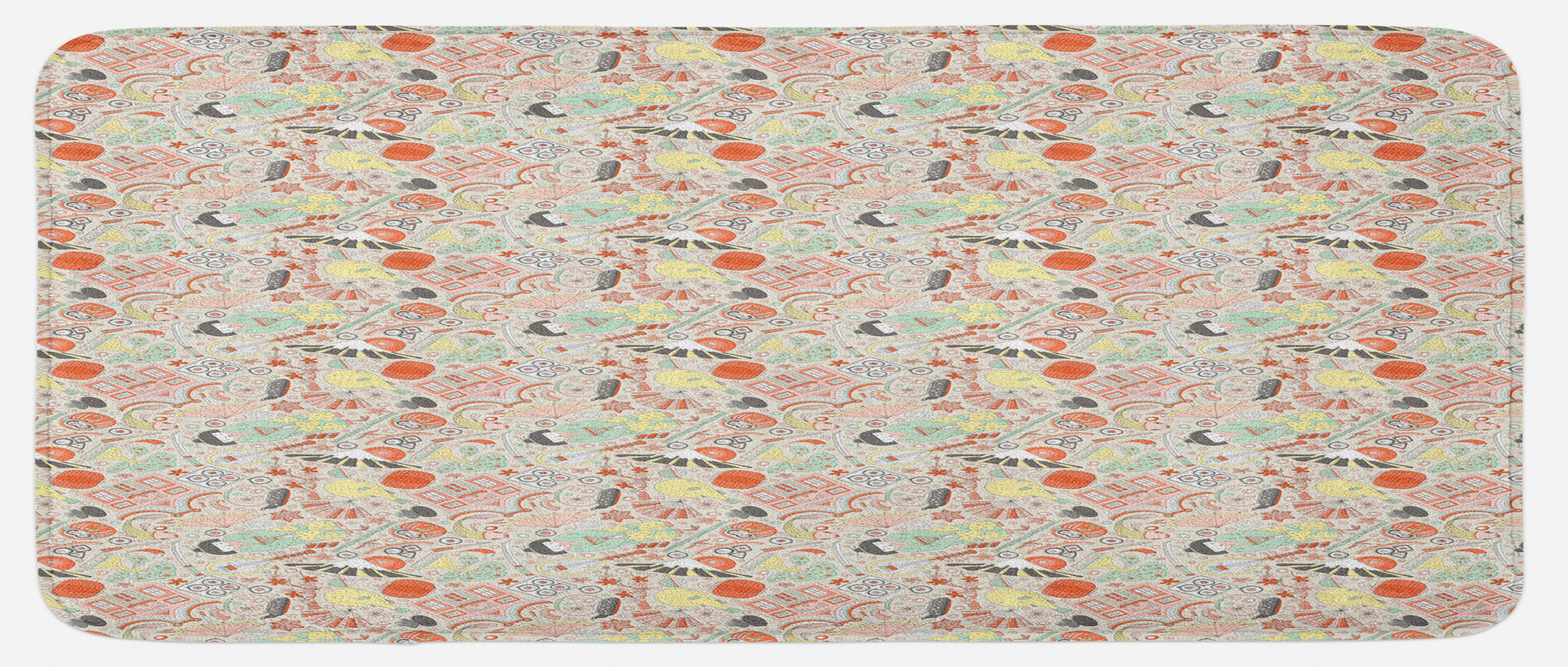 East Urban Home Japanese Kitchen Mat | Wayfair