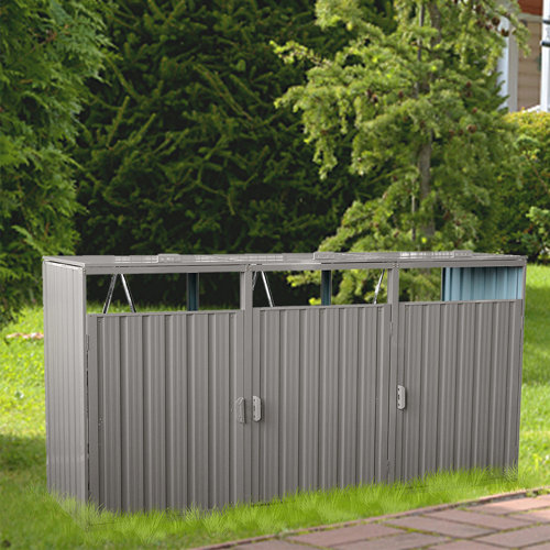 Garbage Can Storage & Garbage Sheds You'll Love