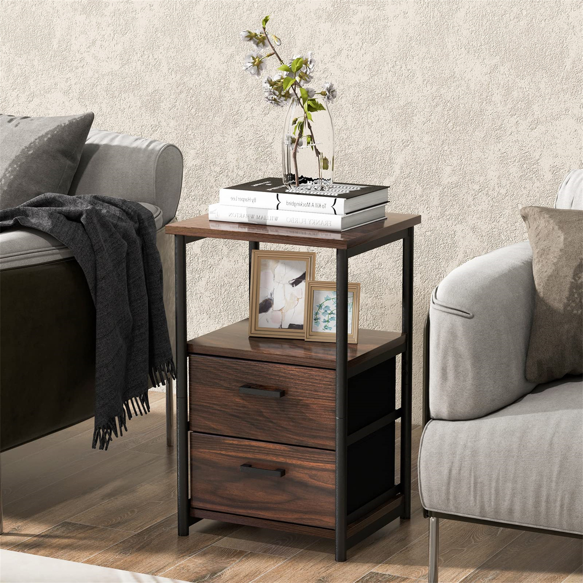 Industrial night stand store