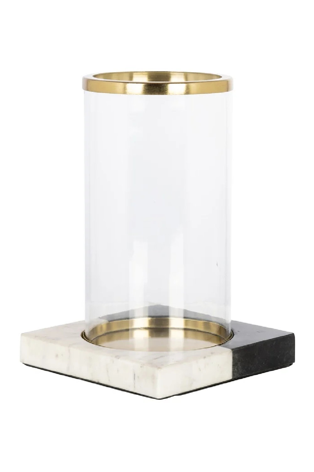 OROA Aileen 10'' H Glass Tabletop Hurricane | Wayfair