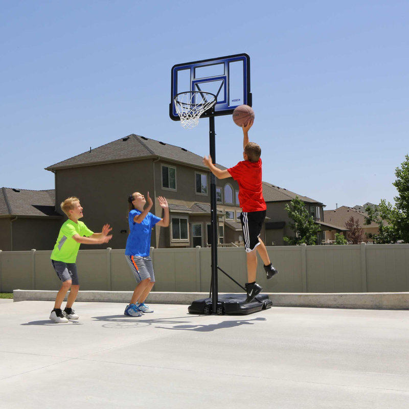 Lifetime Height Adjustable Portable Basketball Hoop (42" Acrylic ...