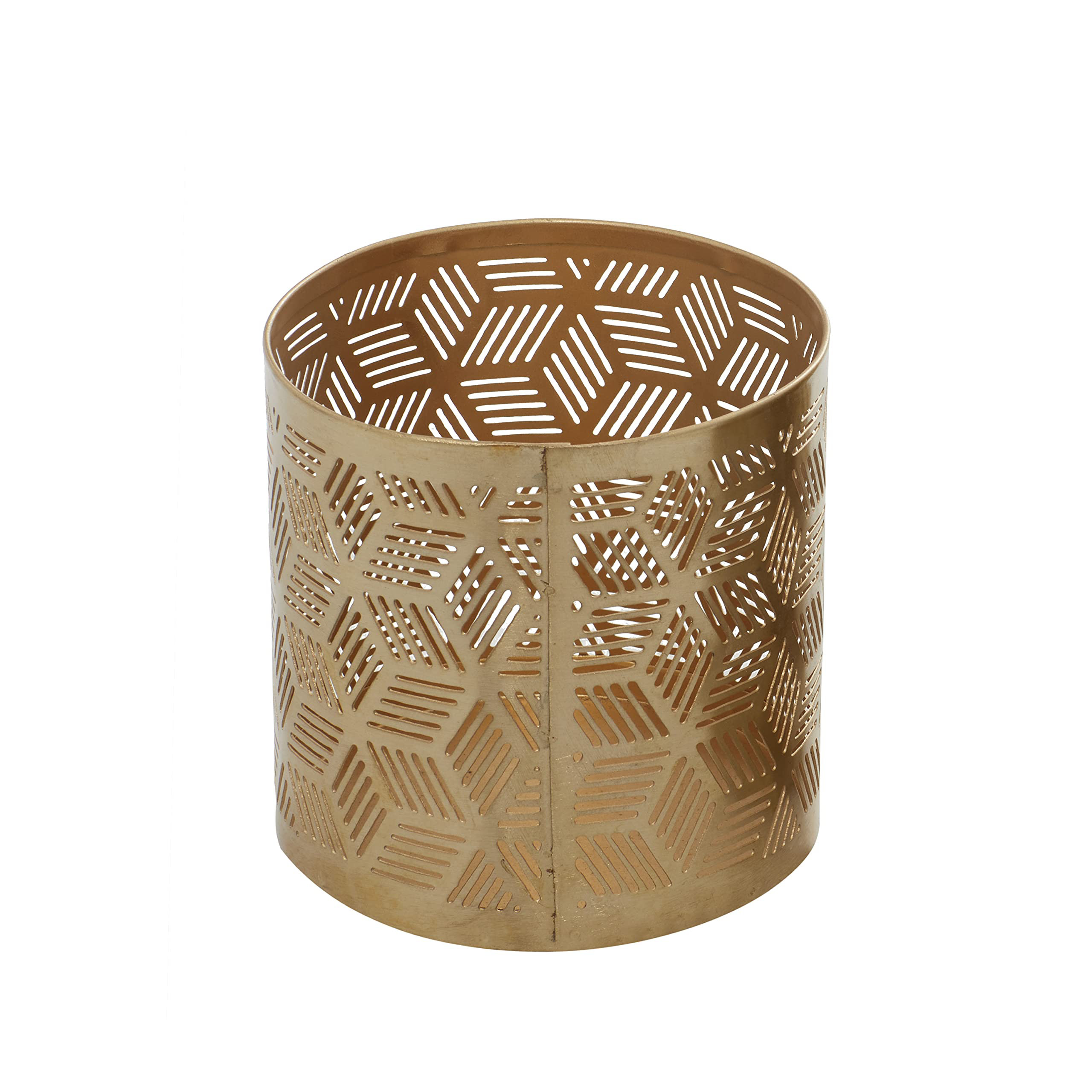 Mercer41 Metal Geometric Pen Holder For Office, Classroom And Home ...