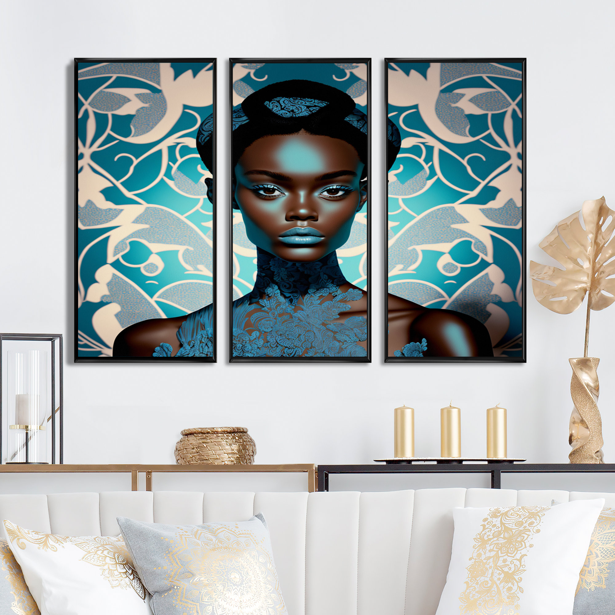 Dakota Fields Beautiful Retro African American Model VI Beautiful Retro ...