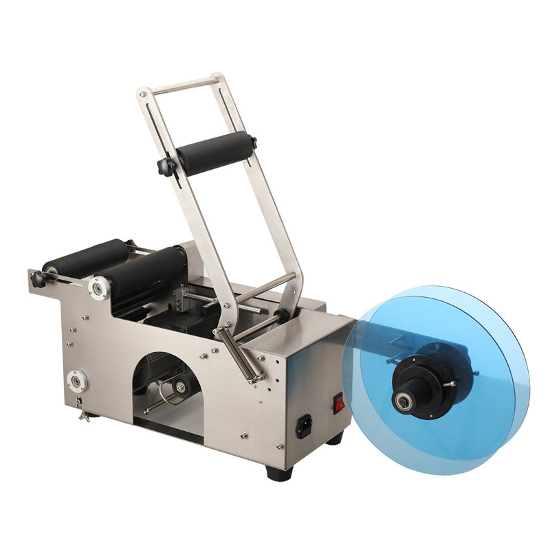 Prep & Savour Semi-Automatic Round Bottle Labeling Machine Derrance ...