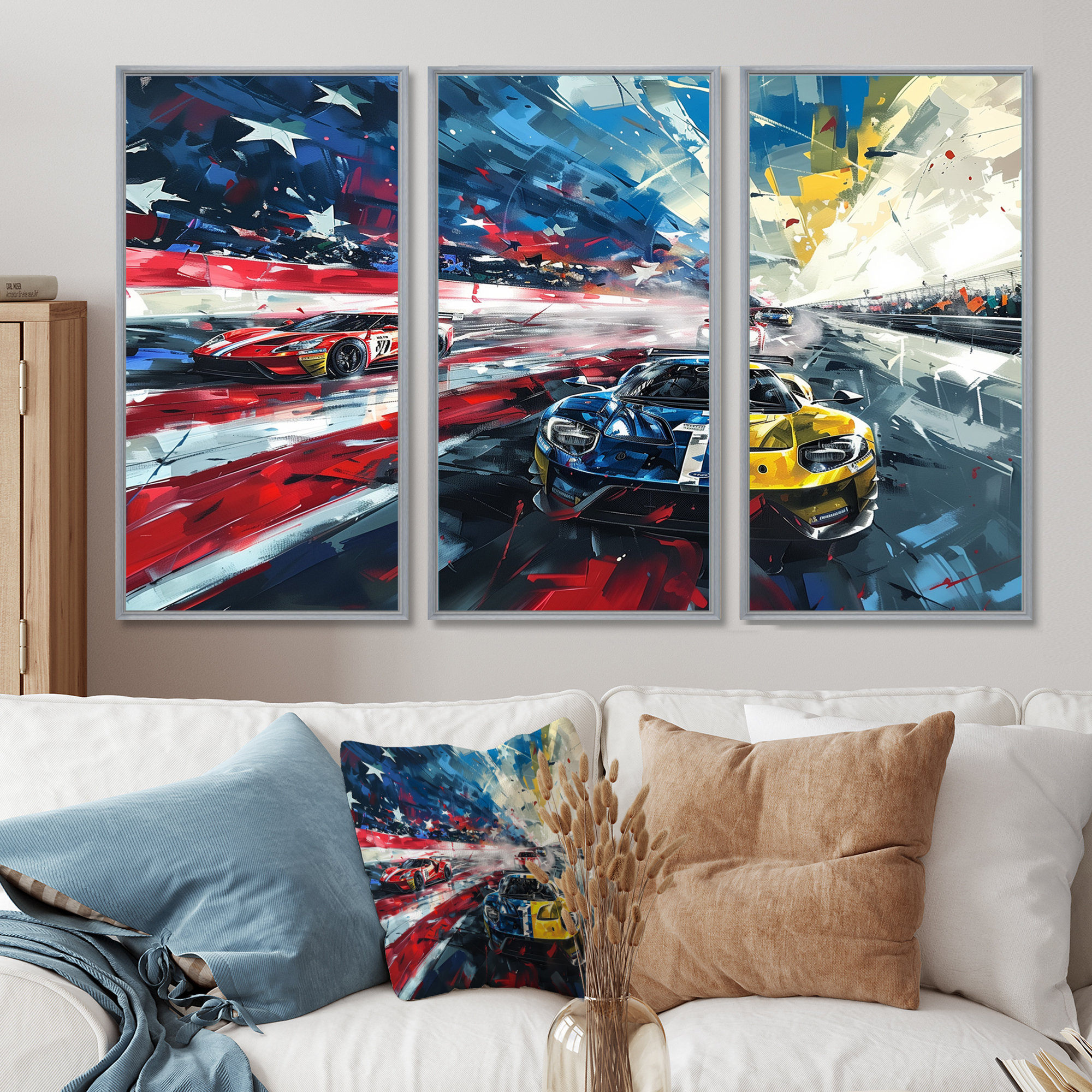 Trent Austin Design® American Sports Car At The Race Track III - Race ...