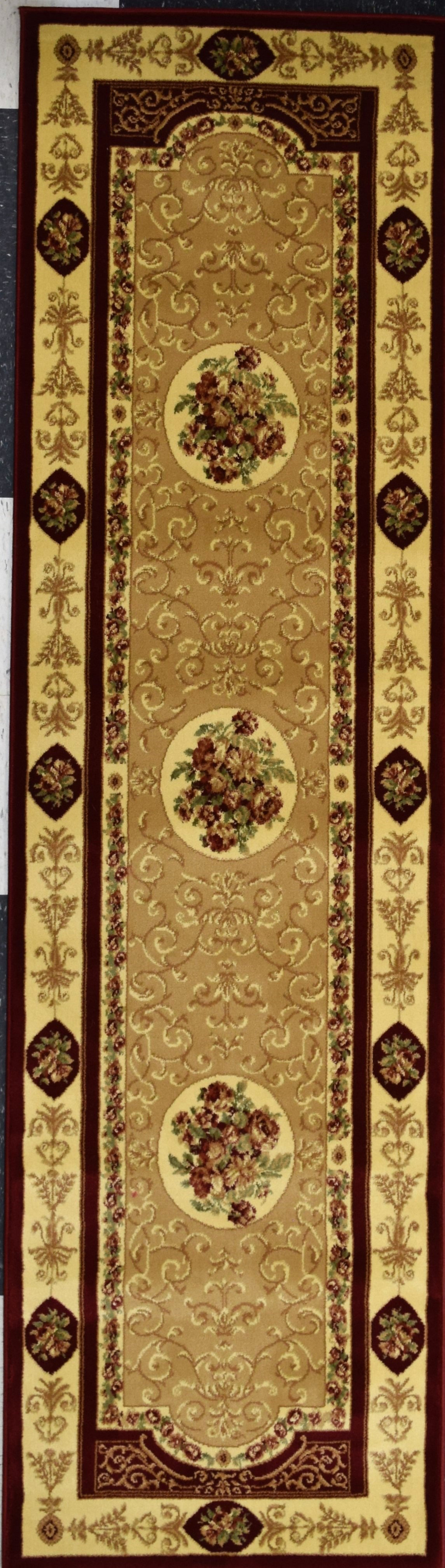 Threadbind New Vision Traditional F. Aubusson Cherry Area Rug & Reviews ...